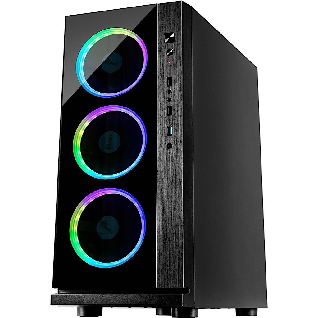 InterTech Case ATX Midi W-III RGB, w/o PSU - Online prodaja računara ...