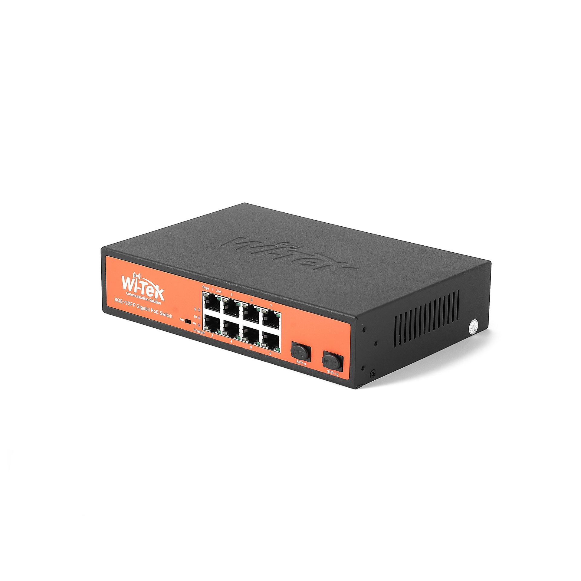 Wi-Tek WI-PS310GF 8GE+2SFP 48V Ports PoE Switch with 8-Port PoE ...