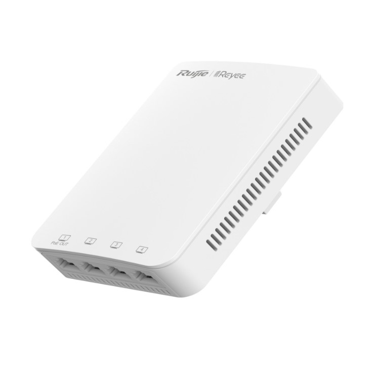 Reyee Wall-mounted Access Point RG-RAP1200(P) AC1300 Wi-Fi 5 Dual-Band ...