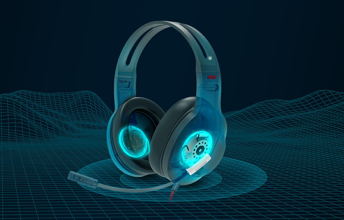 Edifier G1 SE slušalice povezivanje jack 3.5mm kabal 2.5m mikrofon na ...
