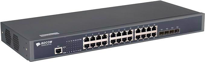 BDCOM S2900-24T4X-2AC , switch 24 x Gigabit RJ45, 4 x 10G SFP+ L3-lite ...